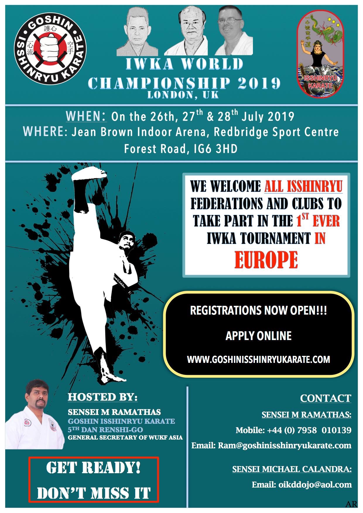 IWKA WORLD CHAMPIONSHIP – LONDON UK 2019 – SEISHINKAN BUDŌ SCHOOL ...